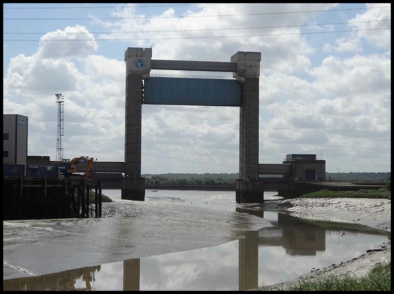 Walking the River Roding: Leg 1 - From The Thames to the Barking Barrage